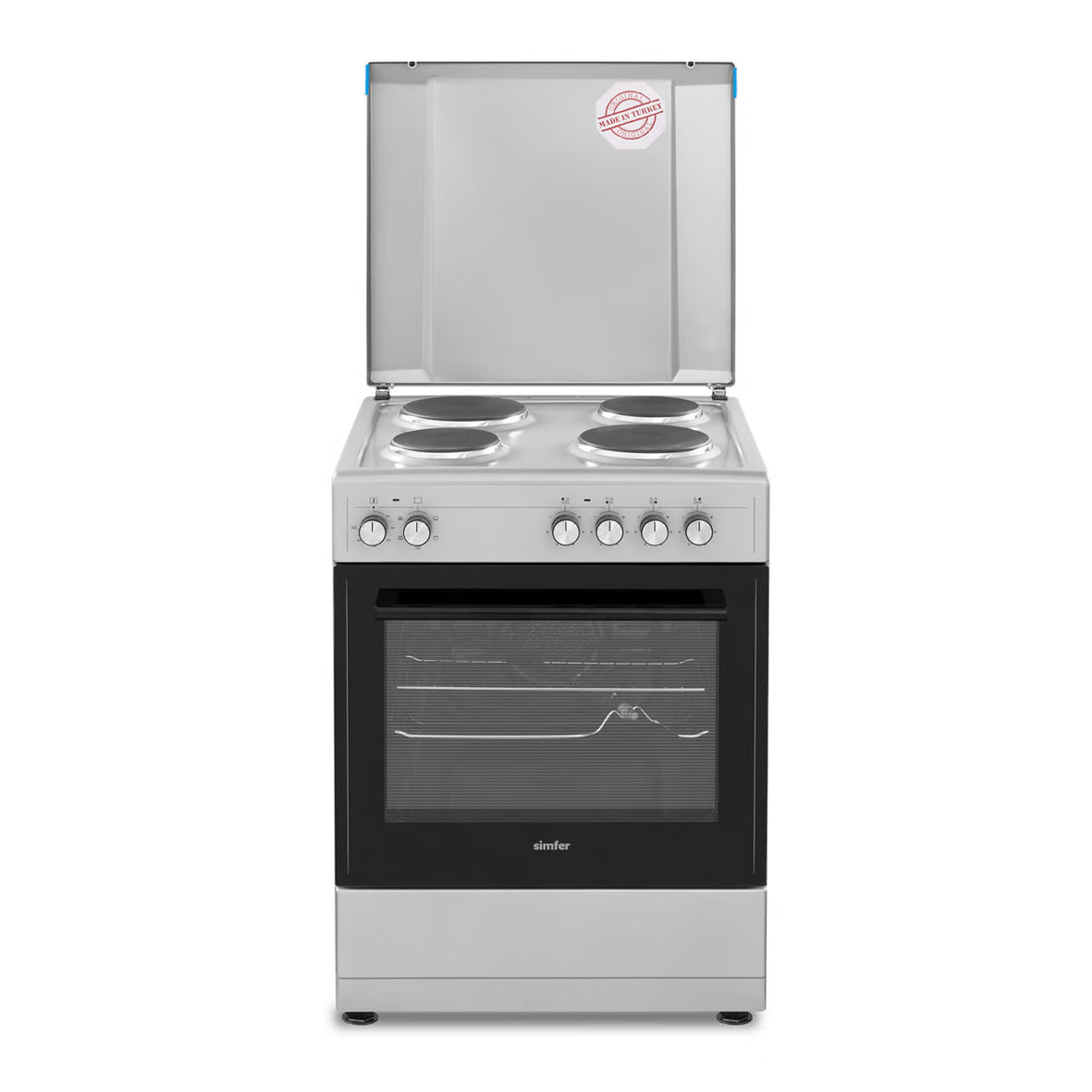 Simfer Hot Plate Cooking Range, 60x60 4Hot Plate - 6060EE-1 – Mannai Home