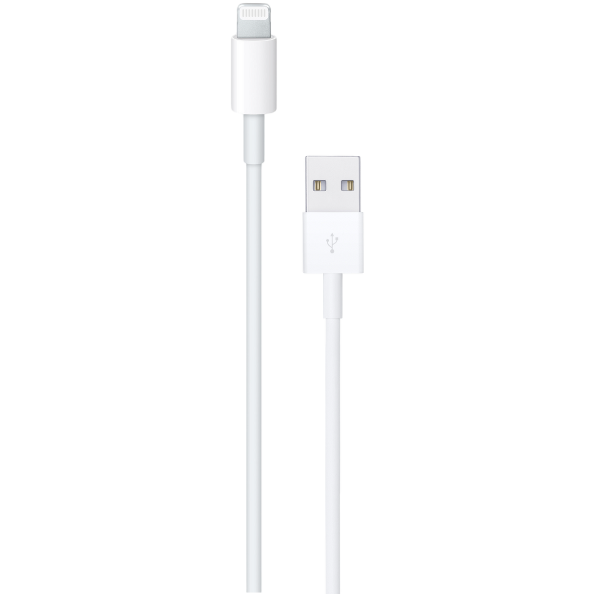Apple USB-A to Lightning Cable 1M White - MUQW3ZM/A – Mannai Home