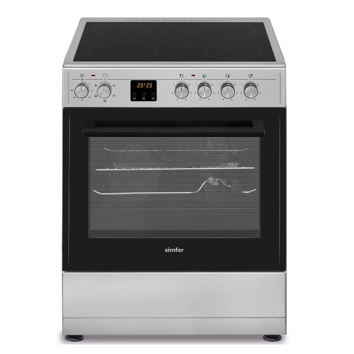 Simfer Ceramic cooking range, 60*60 cm, Made in Turkey - 6060CC-1 ...