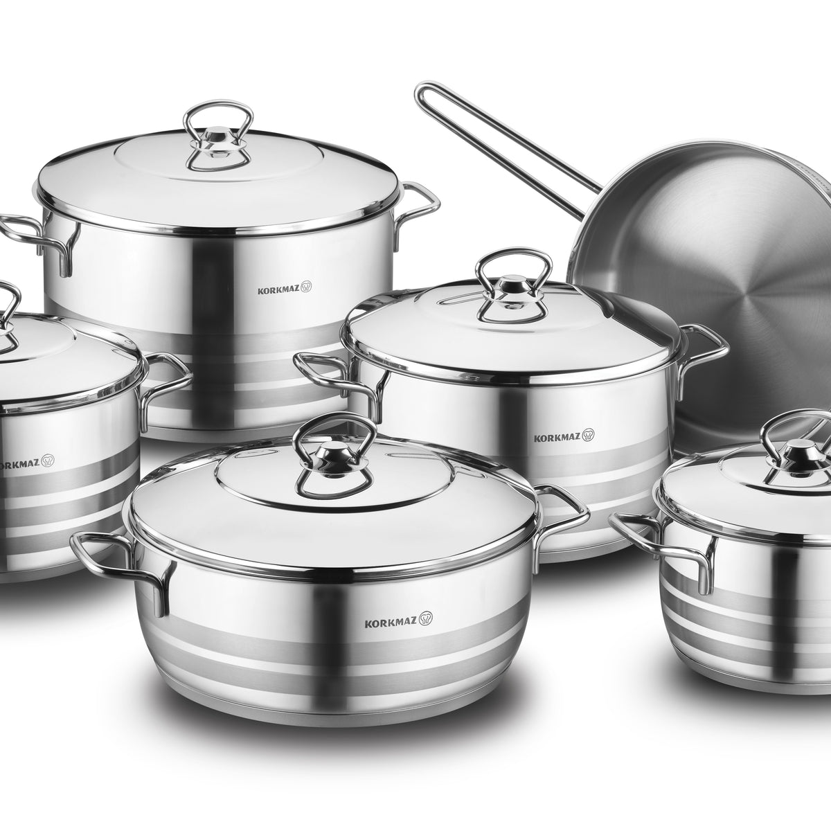 Korkmaz Astra XL Cookware Set (11 pcs) - A1090 – Mannai Home