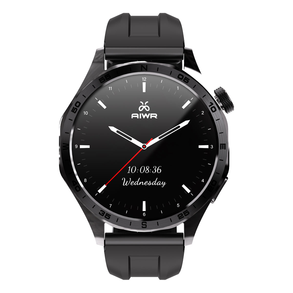AIWR smart Watch, Black color, PEPS 1R – Mannai Home