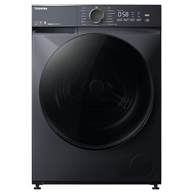 Toshiba Front loading washer machine, 8kg, 1400 RPM, Morandi Grey - TW ...